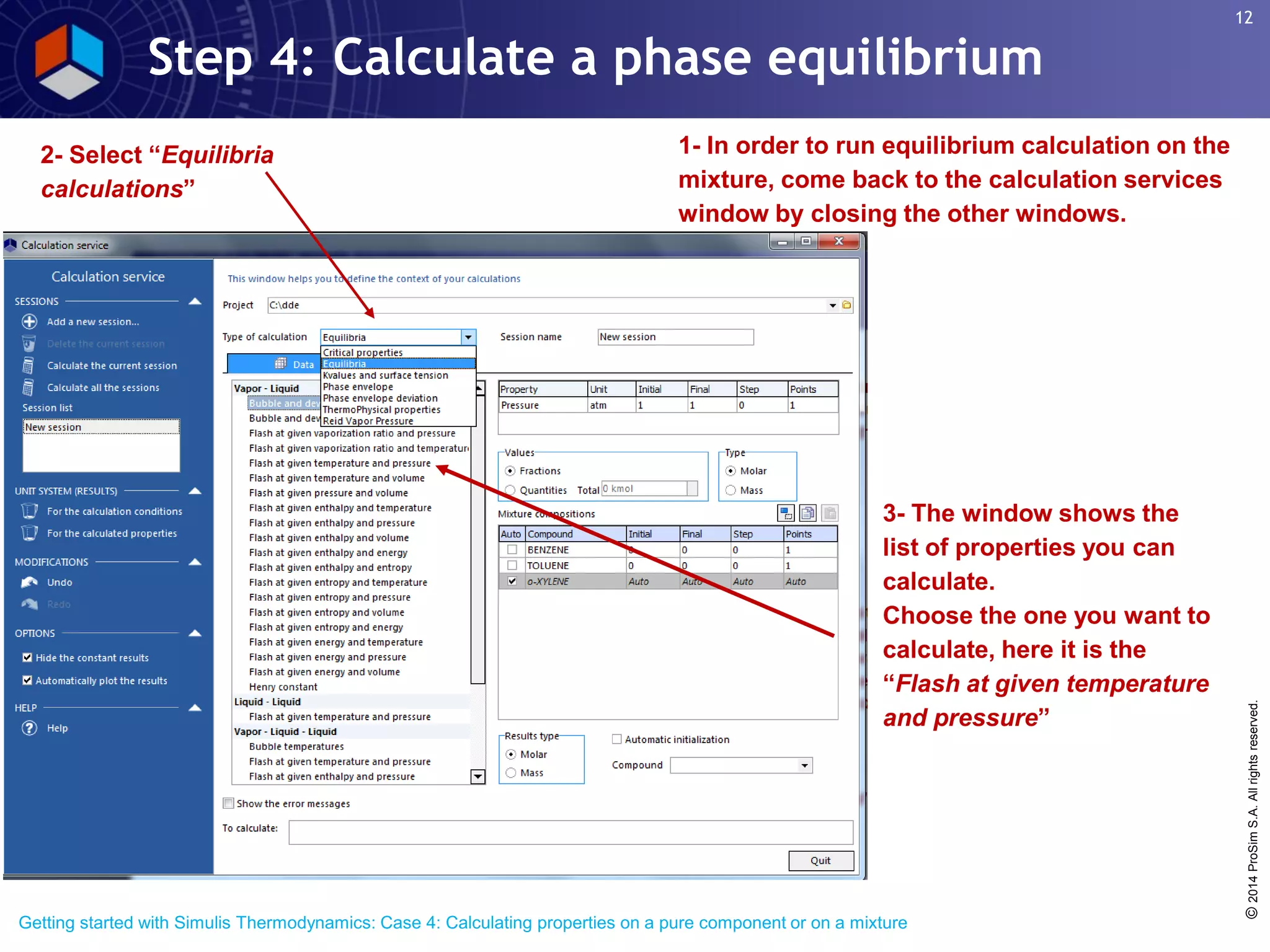 Easy thermodynamics calculations with Simulis Thermodynamics from ProSim | PPT