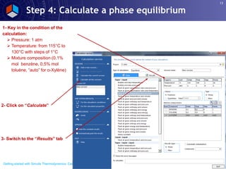 Easy thermodynamics calculations with Simulis Thermodynamics from ProSim | PPT