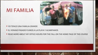 Getting started with spanish 2 | PPT