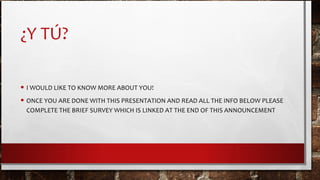 Getting started with spanish 2 | PPT