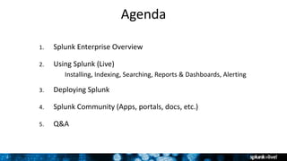 Getting Started with Splunk Breakout Session | PPTX