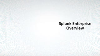 Getting Started with Splunk Breakout Session | PPT