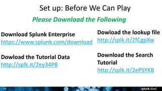 Getting Started with Splunk Enterprise | PPTX