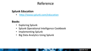 Getting Started with Splunk Enterprise | PPTX