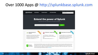 Getting Started with Splunk Enterprise | PPTX | Computer Software and Applications | Computing
