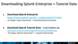 Getting Started with Splunk Hands-on | PDF | Internet | Computing