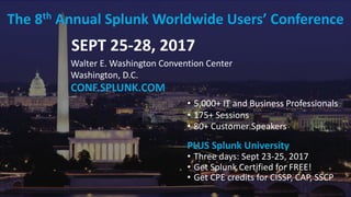 Getting Started with Splunk Hands-on | PDF | Internet | Computing