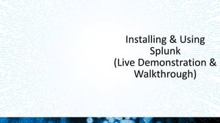 Getting Started with Splunk Hands-on | PDF | Internet | Computing