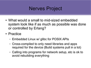 Embedded Erlang, Nerves, and SumoBots | PPT