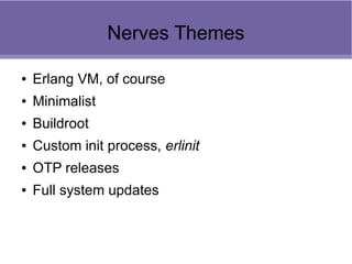 Embedded Erlang, Nerves, and SumoBots | PPT