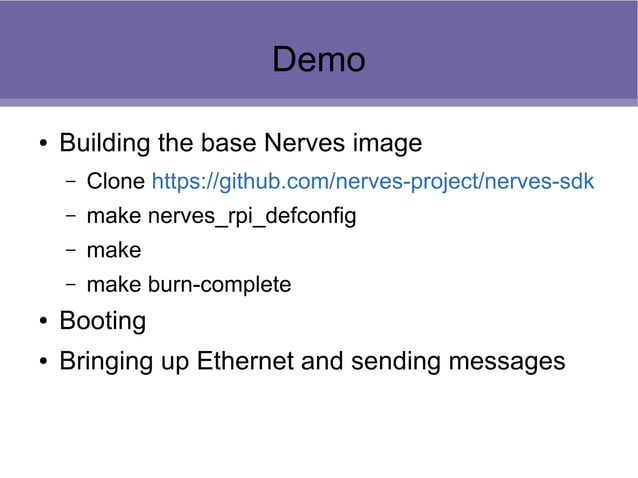 Embedded Erlang, Nerves, and SumoBots | PPT
