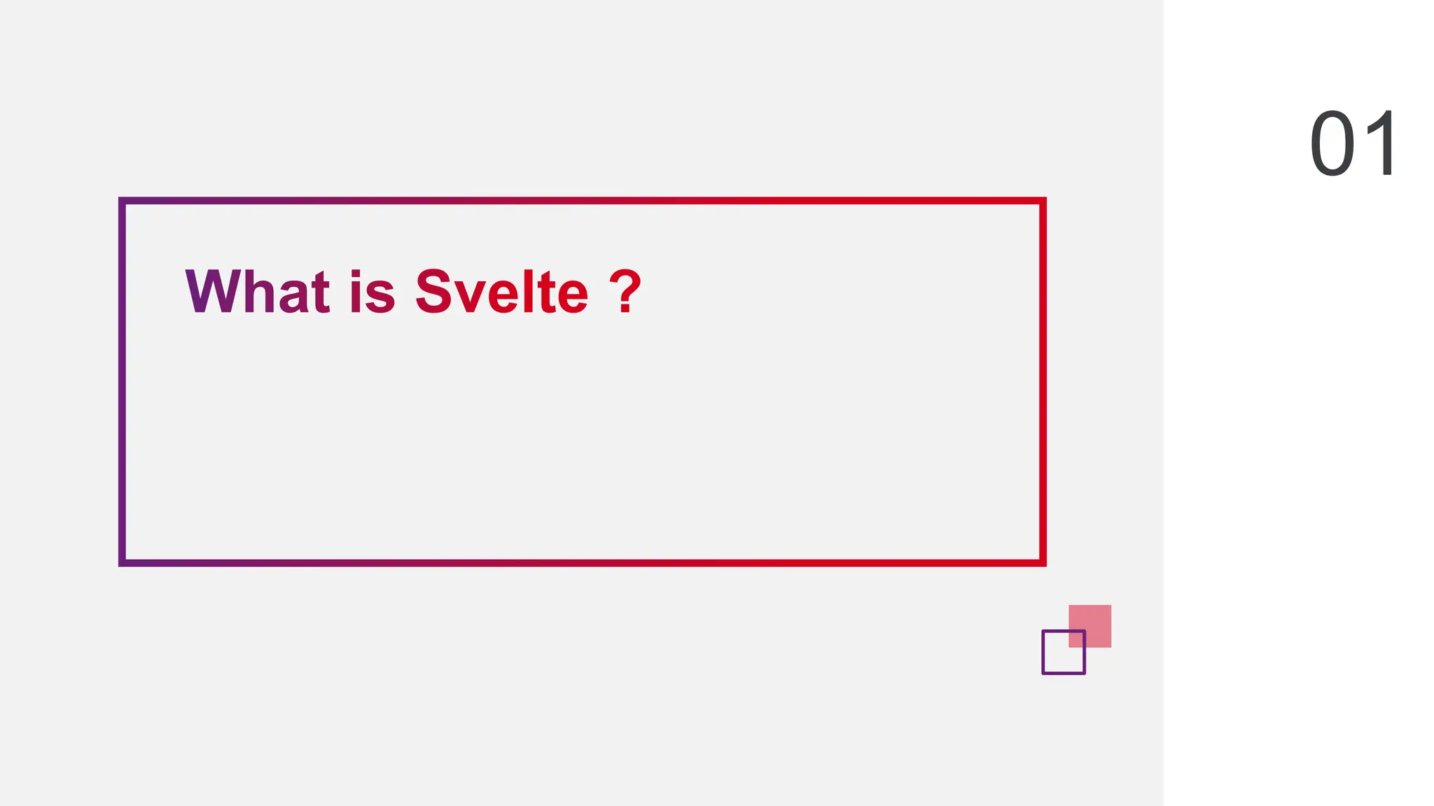 Getting started with Svelte Presentation | PPTX Getting started with Svelte Presentation | PPTX