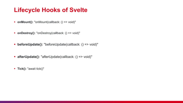 Getting started with Svelte Presentation | PPTX | Web Development | Internet