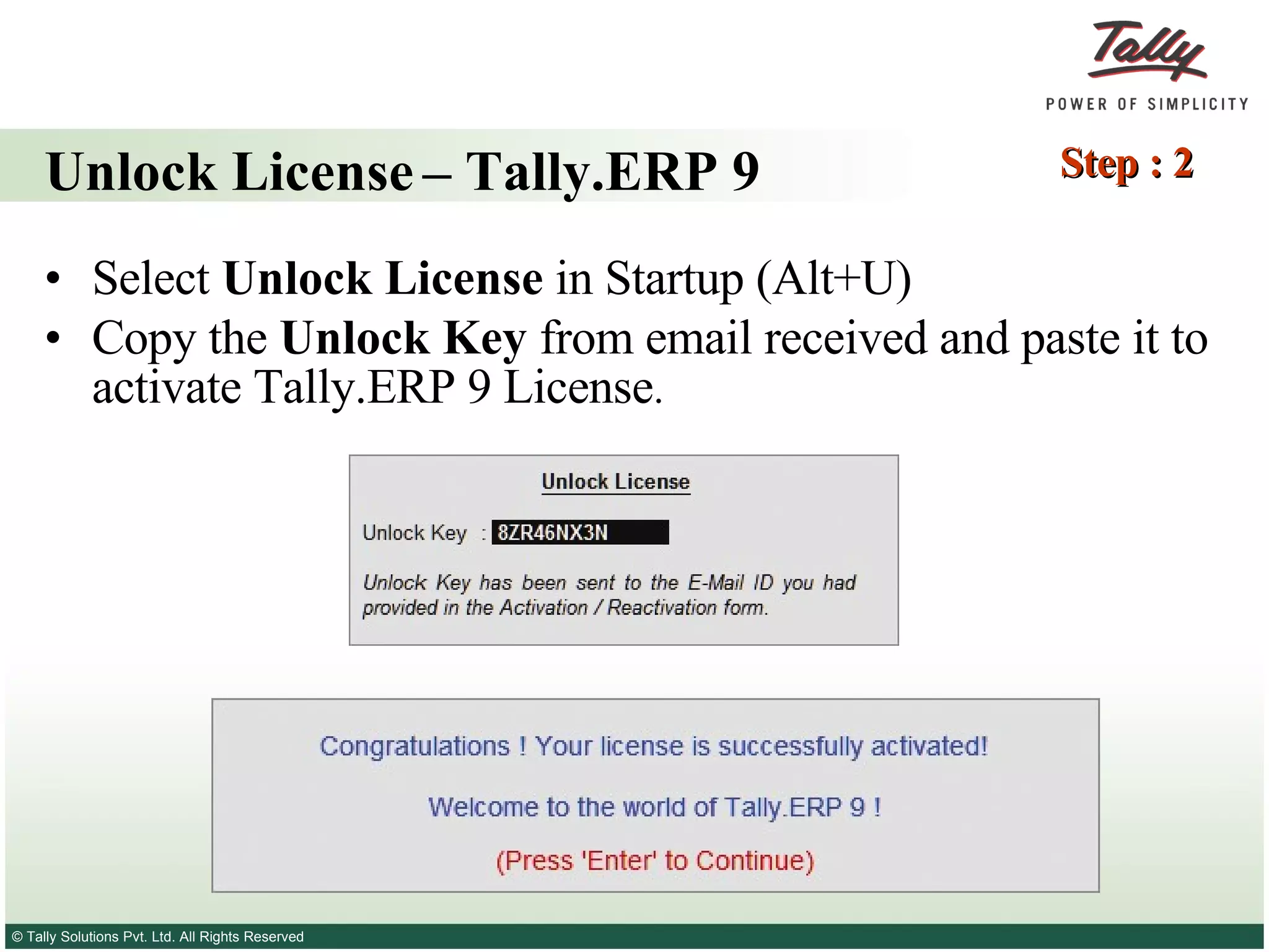 Getting Started With Tally.Erp 9 | PPS