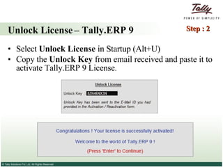 Getting Started With Tally.Erp 9 | PPS