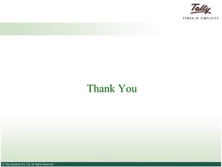 Getting started with tally.erp 9 and tally.net