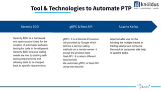 Getting started with test automation for a post trade solutions | PDF