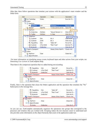 Getting started with test complete 7 | DOC | Web Development | Internet