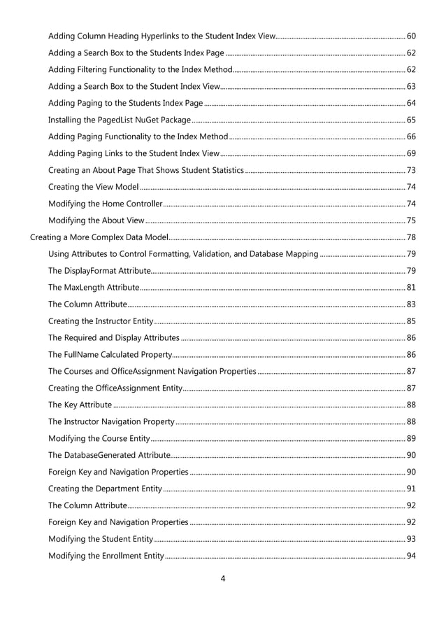 Getting Started With The Entity Framework 41 Using Mvc Pdf 2569