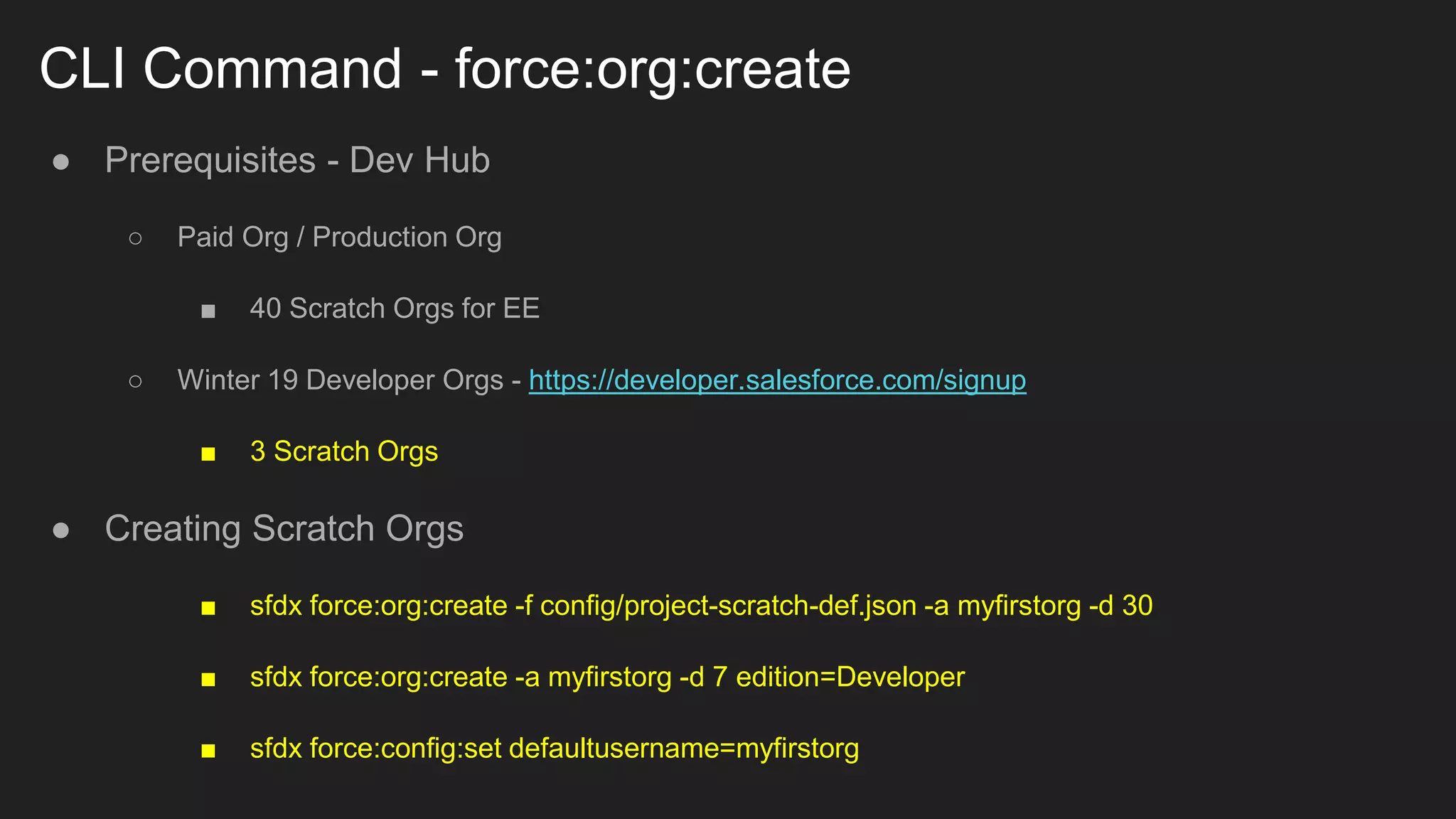 Getting started with Salesforce DX & CLI | PPTX | Operating Systems | Computer Software and ...
