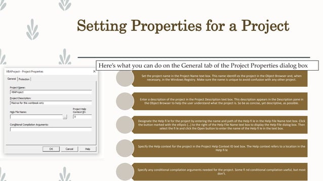 Getting started with the visual basic editor | PPT