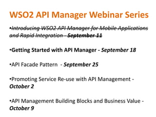 Getting Started with the WSO2 API Manager | PDF