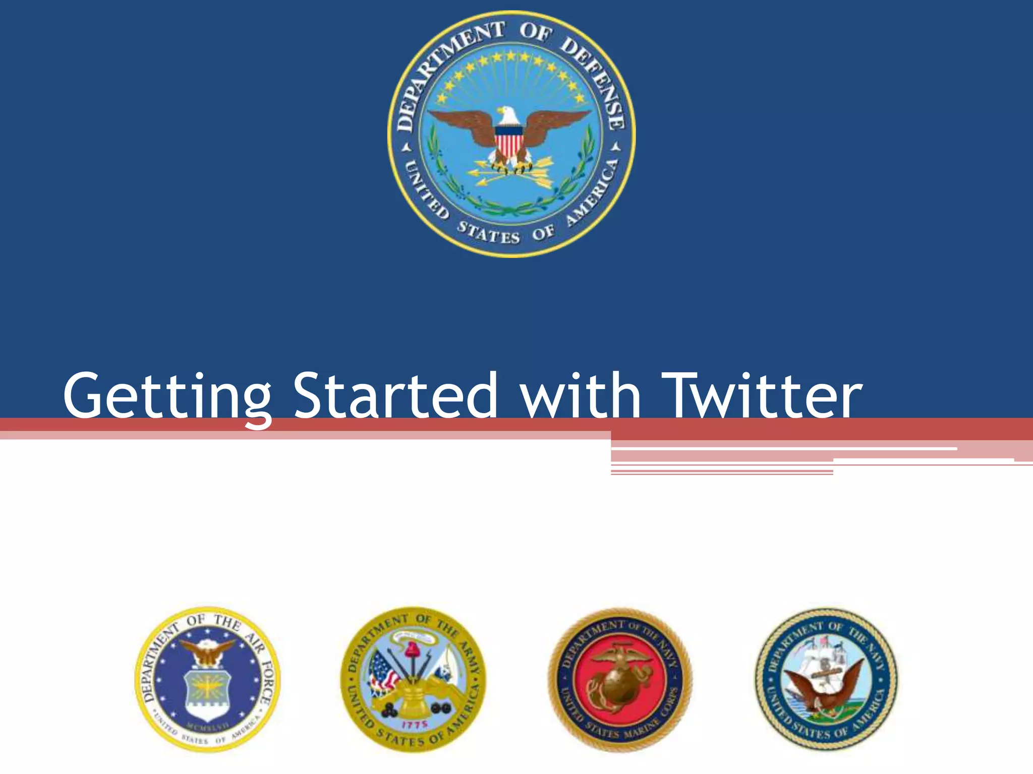 Getting Started With Twitter | PPTX