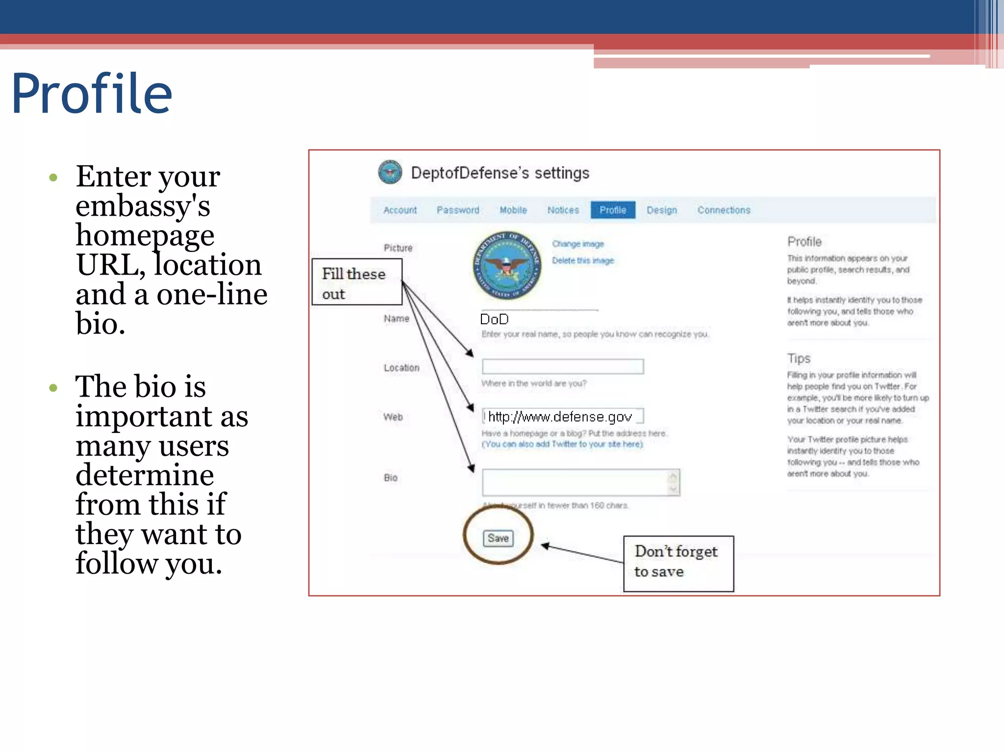 Getting Started With Twitter | PPTX