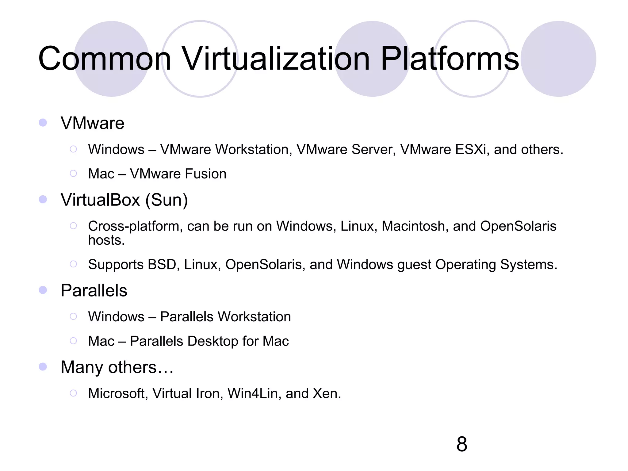 Getting Started With Virtualization | PPT