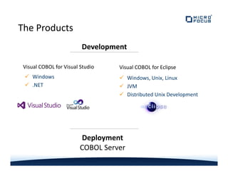 NA Developer Day - Getting started with Visual COBOL | PPT