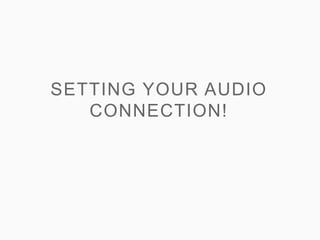 Getting Started With Webex | PPTX | Digital Audio | Computer Software and Applications