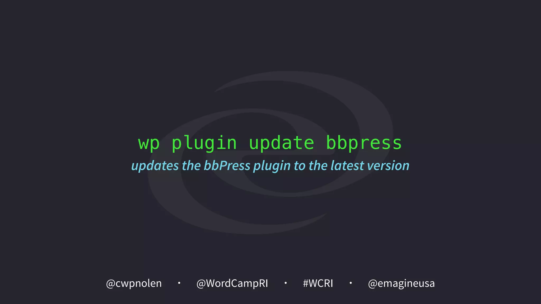 Getting Started with WP-CLI | PPT | Free Download