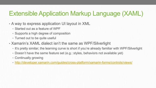 Getting started with Xamarin forms | PPT