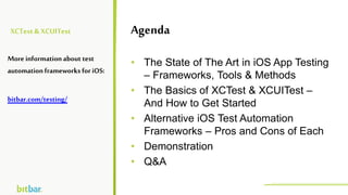 Getting Started with XCTest and XCUITest for iOS App Testing | PPT