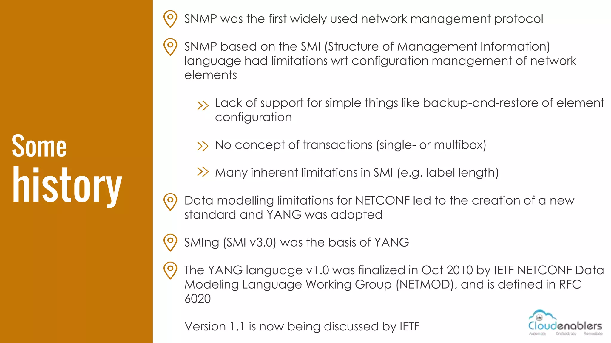 Getting started with YANG | PPTX