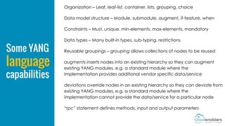 Getting started with YANG | PPTX