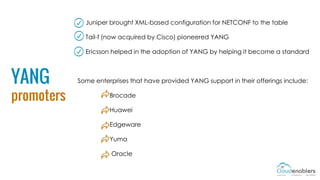 Getting started with YANG | PPTX