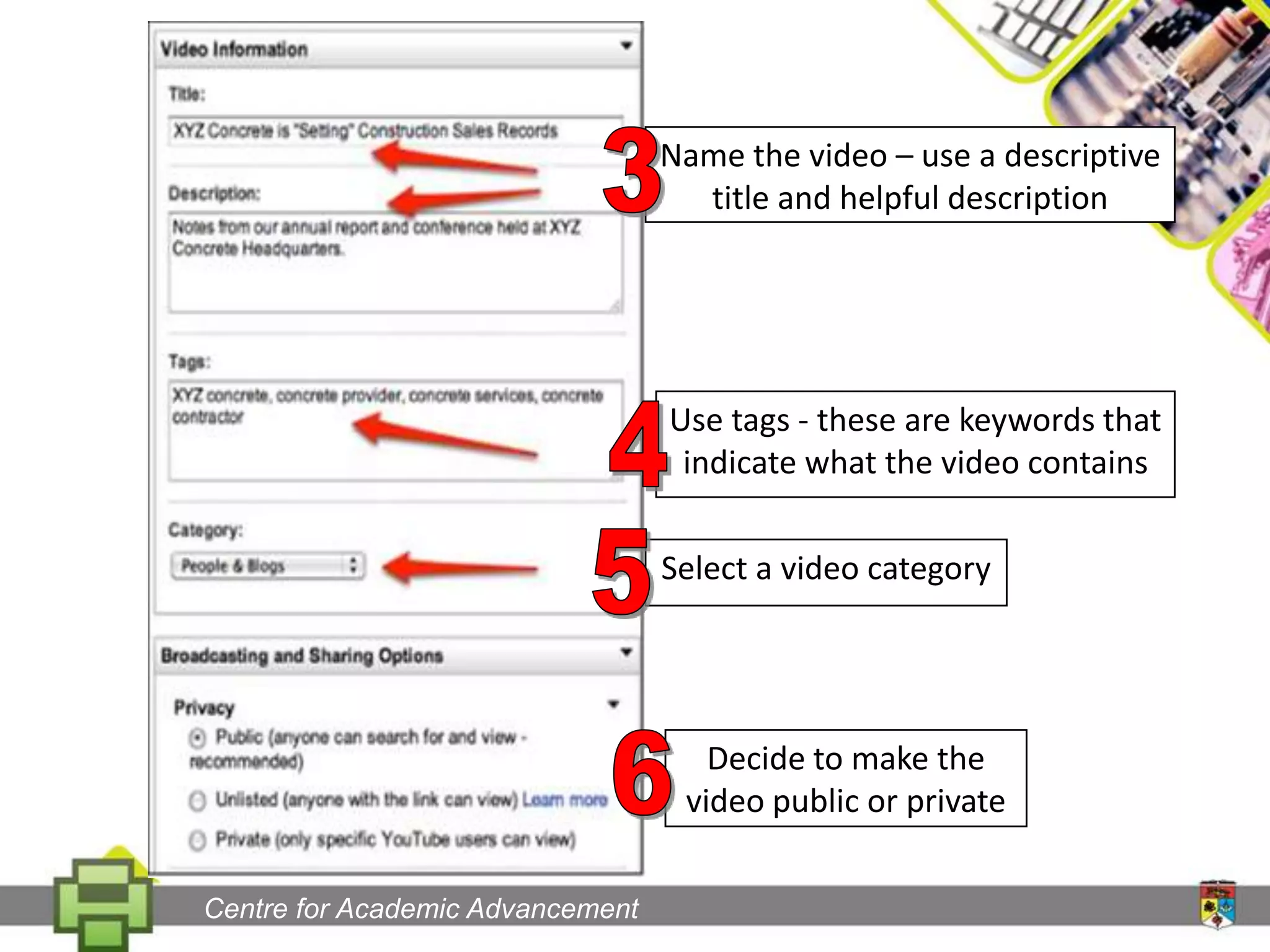 Getting started with youtube | PPT