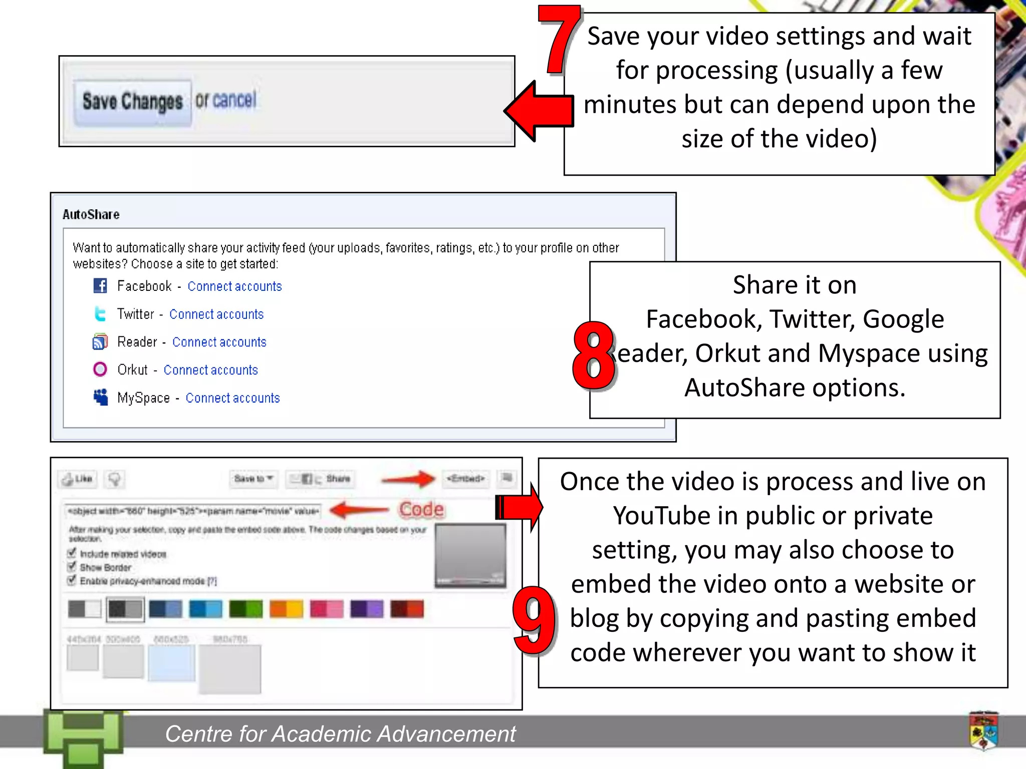 Getting started with youtube | PPT