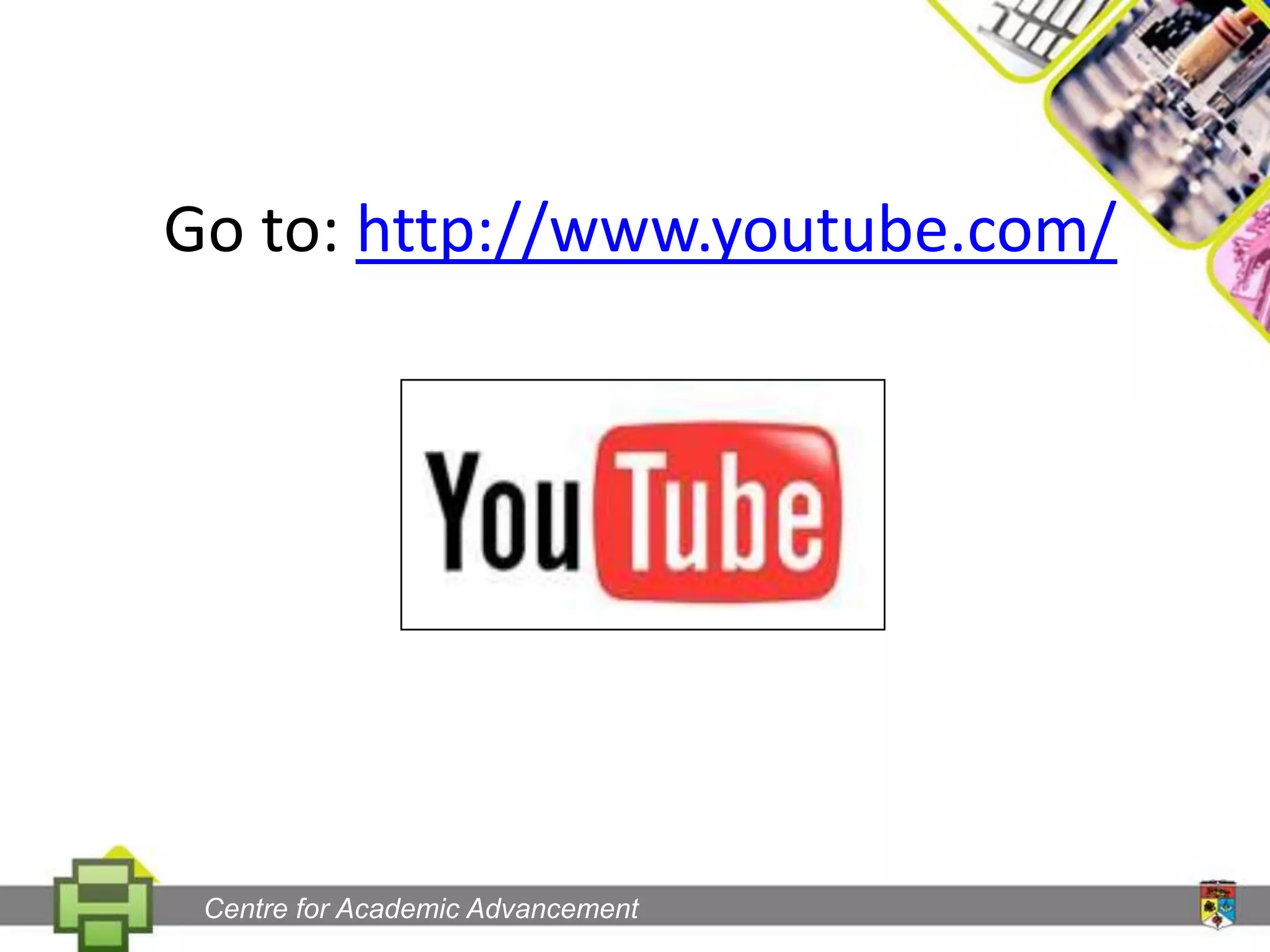 Getting started with youtube | PPT