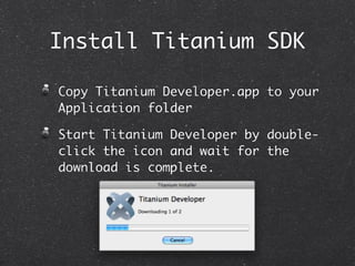 Getting start with titanium | PDF