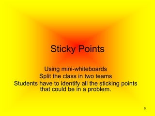 Getting students to talk | PPTX