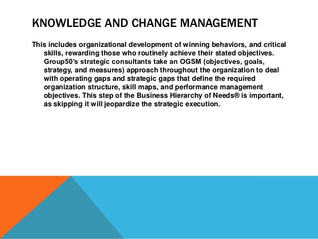 Getting Success with Business Hierarchy of needs, and a Culture of ...