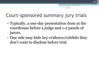 Getting the Deal Done | PPT