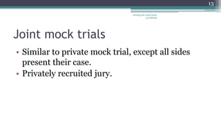 Getting the Deal Done | PPT