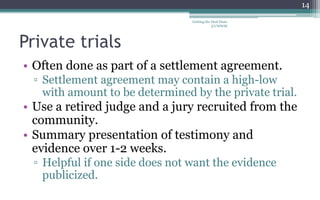 Getting the Deal Done | PPT