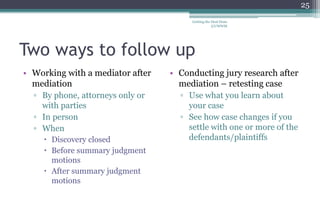 Getting the Deal Done | PPT