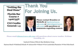 Getting the Deal Done | PPT