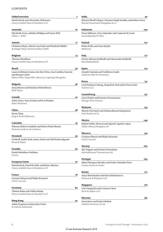 Getting the Deal Through: Dominance 2018 | PDF