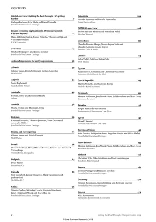 Getting the Deal Through: Merger Control 2019 | PDF | Mergers and ...